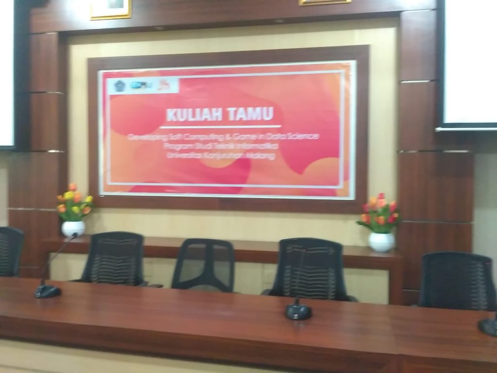 Kuliah Tamu Developing Soft computing dan Game in Data Science di Program Studi Teknik ...
